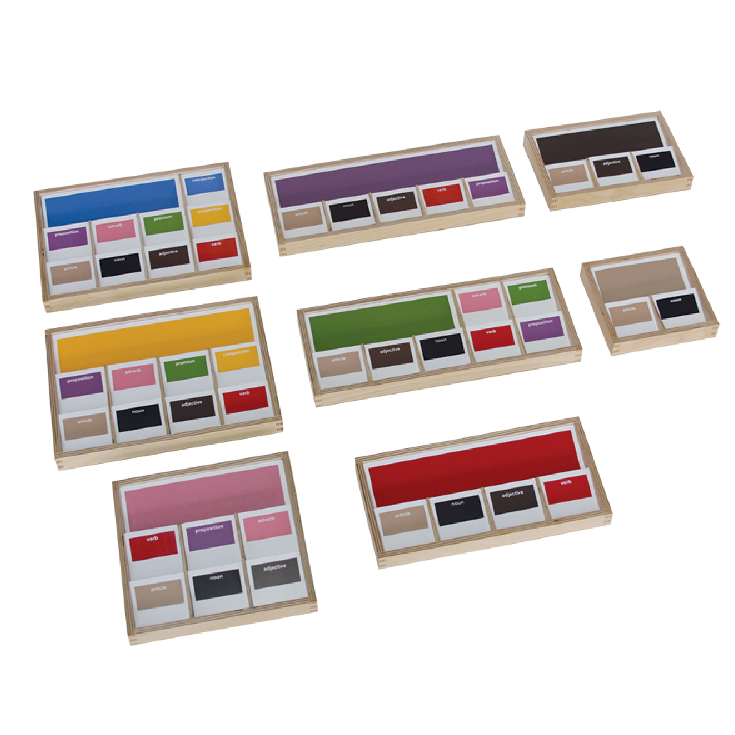 Grammar Boxes - Bruins Montessori